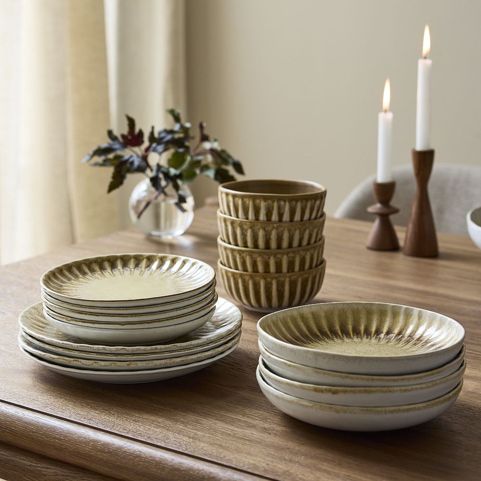 Suvi Stoneware Dinnerware - Modern Table Essentials | West Elm UK